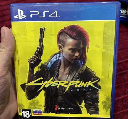 Cyberpunk 2077 ps4 диск