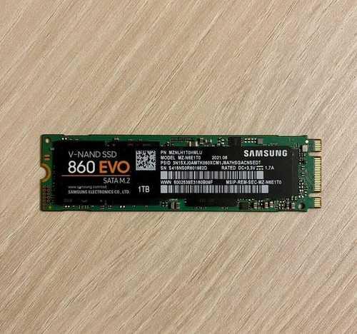 SSD M2 Samsung 860 evo 1TB