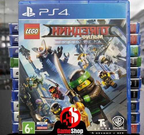 Lego Ниндзяго Фильм Видеоигра Б.У диск PS4