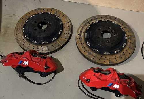 Передние тормоза brembo gt6 405x34 BMW G серия