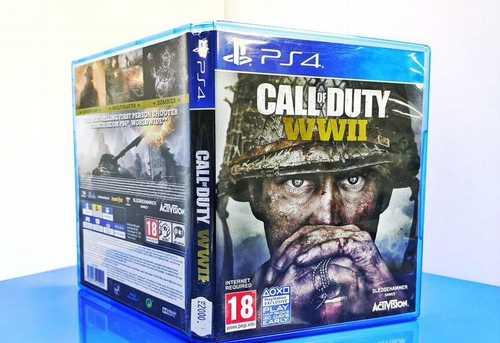 Call of Duty WW2 (PS4) Б/У Диск Английская