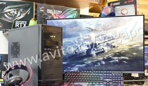 Офисный пк Athlon 200GE 8GB RAM SSD+HDD