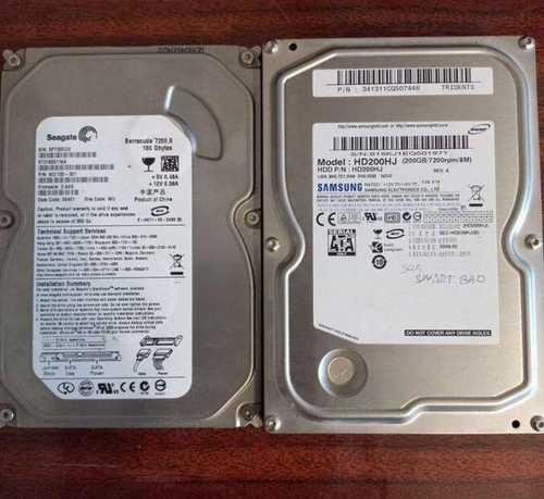 Жёсткие диски HDD от 40 до 160 Гб