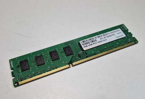 Оперативная память Apacer PC3-10600 DDR3 4Gb
