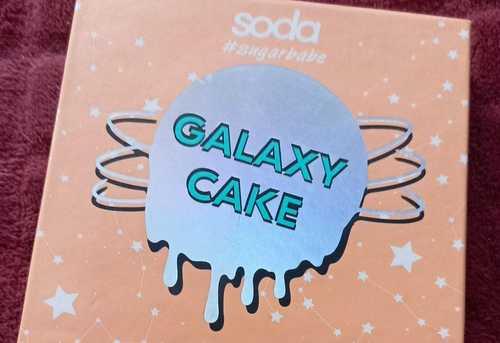 Палетка теней soda galaxy cake