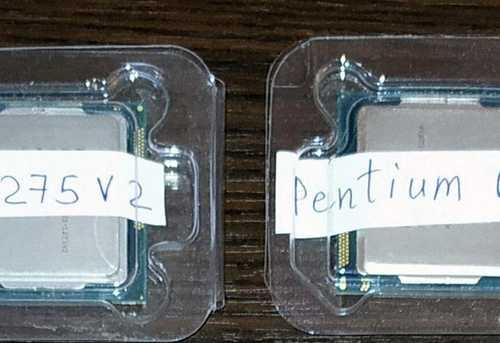 Процессоры Pentium G2030 и E3-1275V2