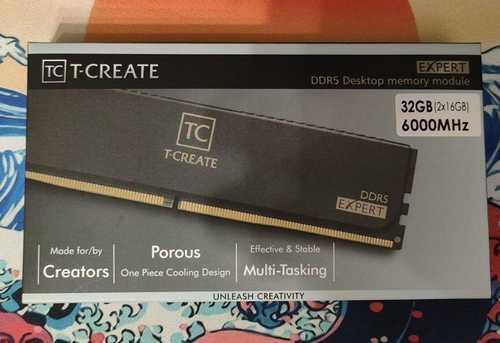 Озу Team Group T-Create Expert DDR5 32GB (2x16GB)