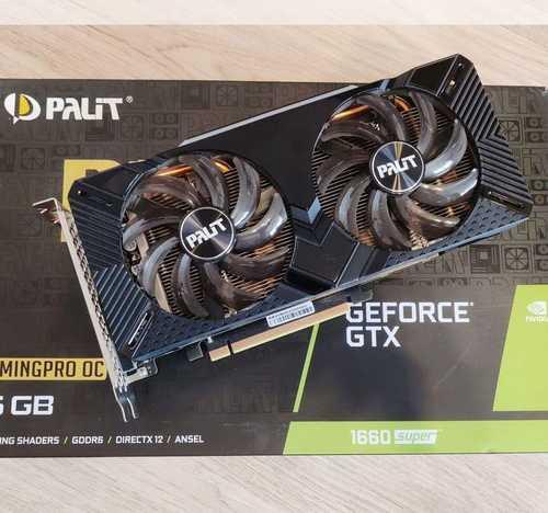 Palit GTX 1660 Super gaming pro