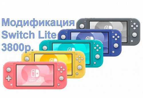 Nintendo Switch Lite модификация