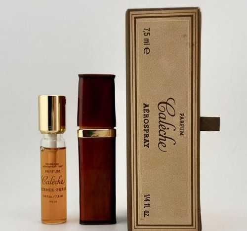 Hermes caleche parfum спрей 7,5 мл винтаж 1983