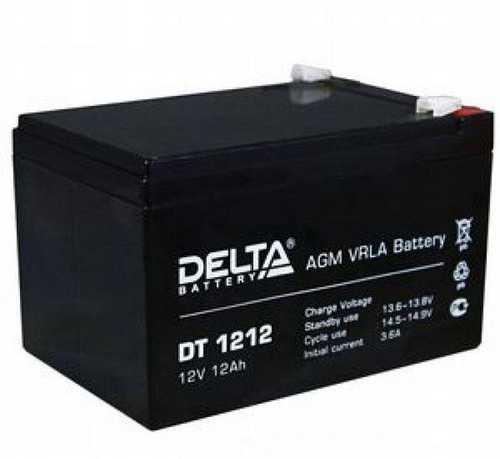 Аккумулятор delta DT 1212