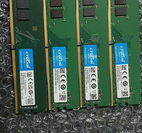 Оперативная память ddr4 Crucial(Micron)