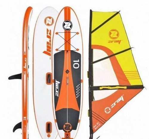 Надувная доска для sup-бординга zray windsurf