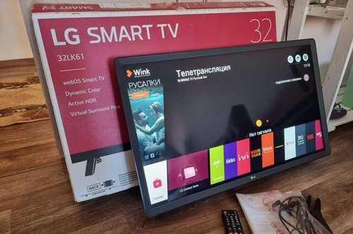 LG 32'' Smart TV с технологией Active HDR 2020г