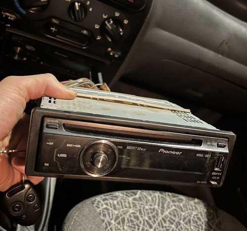 Магнитола Pioneer DEH-4000UB, Mp3, CD, USB, FM