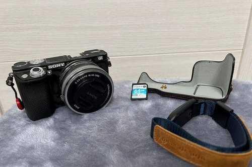 Фотокамера sony A6000 + китовый объектив