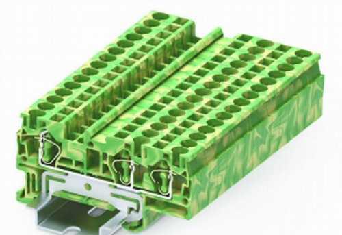 TC4-3-PE Клемма заземления серии TC, 3 контакта