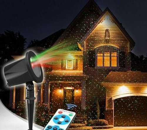 Уличный лазерный проектор LED lawn lamp