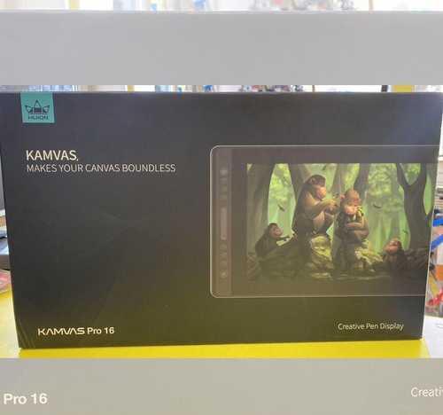 Графический планшет huion kamvas pro 16 (т22)