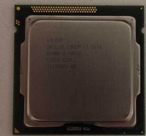 Процессор intel core I7 2600