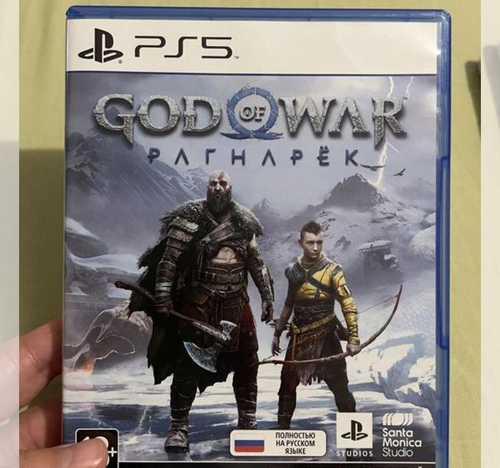 God of war ragnarok ps5 диск русская озвучка