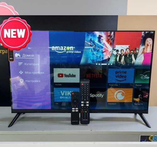 Новый Телевизор smart-TV Kisner LED 32" HD