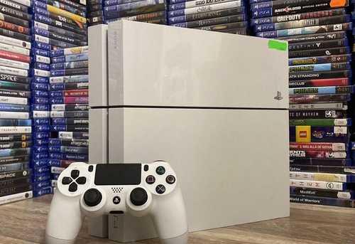 PS4 Fat 500gb, White