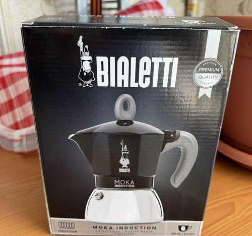 Кофеварка гейзерная Bialetti Moka Induzione NEW