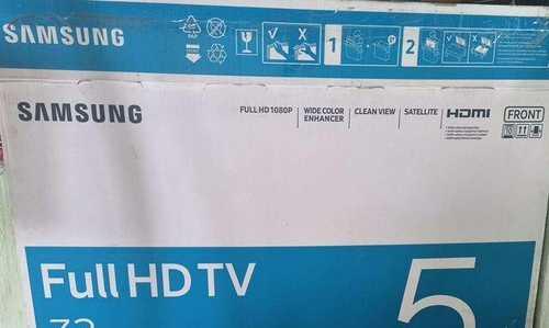 32" Телевизор Samsung ue32n5000au 2020 LED, черный