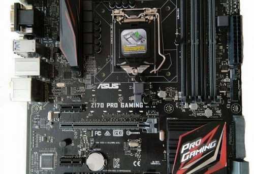 Материнская плата asus Z170 PRO gaming (LGA1151)