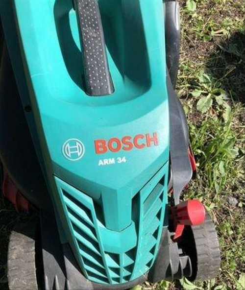 Электрическая газонокосилка бу Bosch