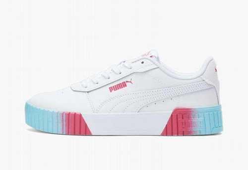 Оригинальные кеды Puma, кожаные, US4, 23 см