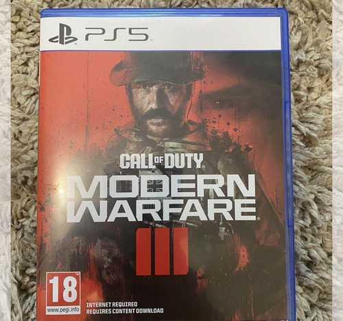 Call of duty modern warfare 3 ps5 диск