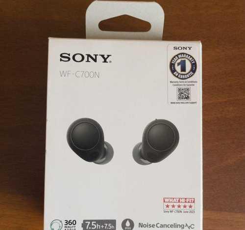 Беспроводные наушники Sony WF-C700N