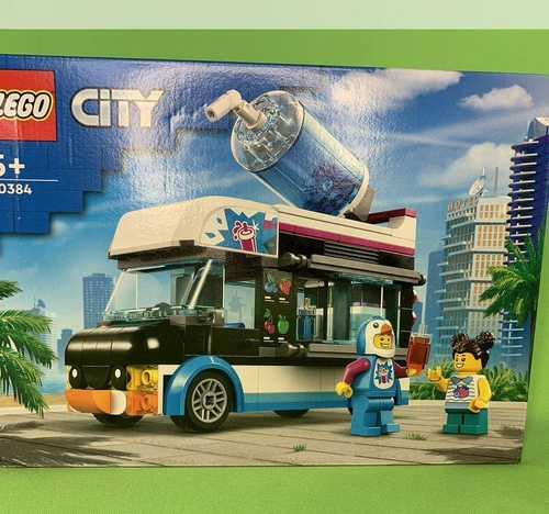 Lego city 60384 фургон для шейков