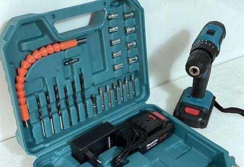 Шуруповерт Makita 24V с битами