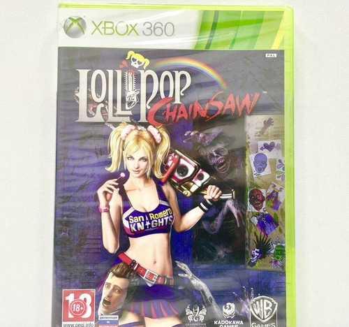 Lollypop Chainsaw XBox 360 новый диск
