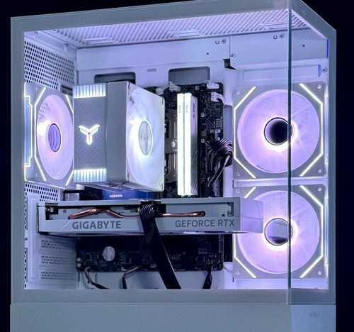 Gaming PC White: i5-12400F/ RTX 4060/ 1TB/ NEW