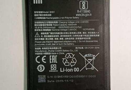 Xiaomi Redmi 8 аккумулятор плата камера шлейф