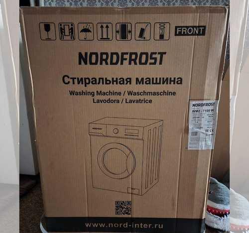 Новая стиральная машина nordfrost