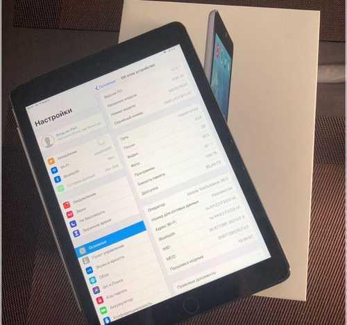 Планшет Apple iPad Air WiFi Cell 128gb