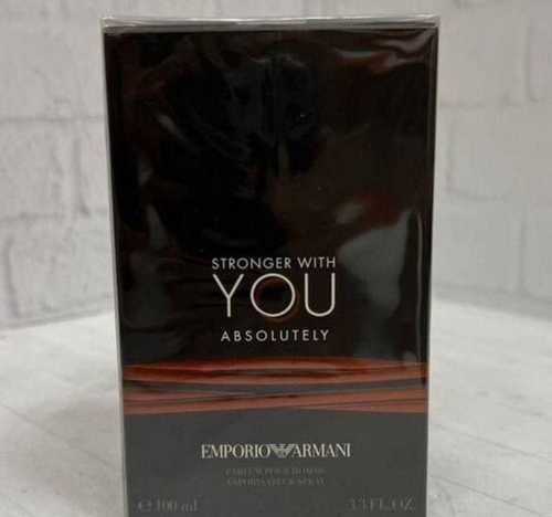 Armani stronger with you absolutely