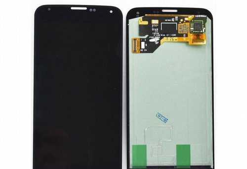 Дисплей для Samsung G900F Galaxy S5+тачскрин черны