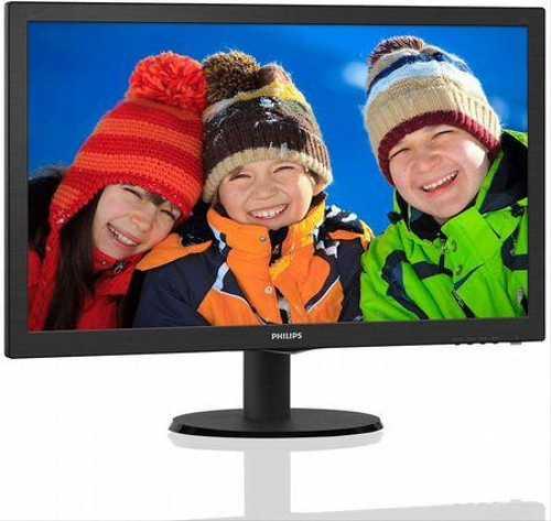 Монитор 23.6" Philips 243v5qhsba Black (243v5qhsba