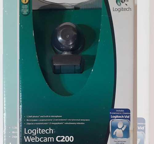 Веб-камера Logitech Webcam C200