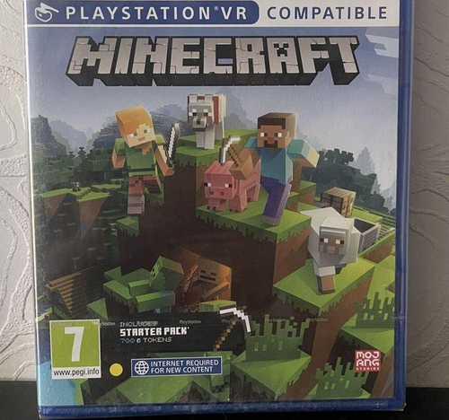 Игра для PS4 Minecraft С поддержкой VR