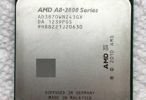 Процессор FM1 AMD A8-3870K ad3870wnz43gx