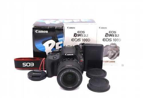 Canon EOS Rebel SL1 kit в упаковке (пробег 6955 ка