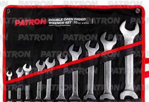 Patron P-5103P Набор ключей рожковых 10 пр: 8х10