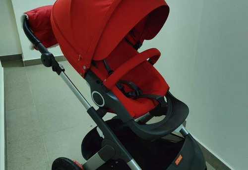 Коляска stokke trailz + допы